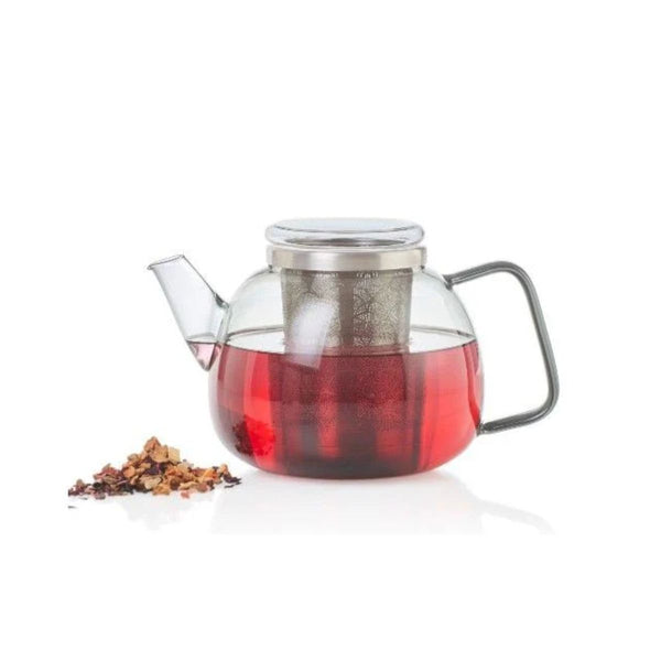 AdHoc Yuna Glass Teapot w/Filter | Divertimenti Cookshop