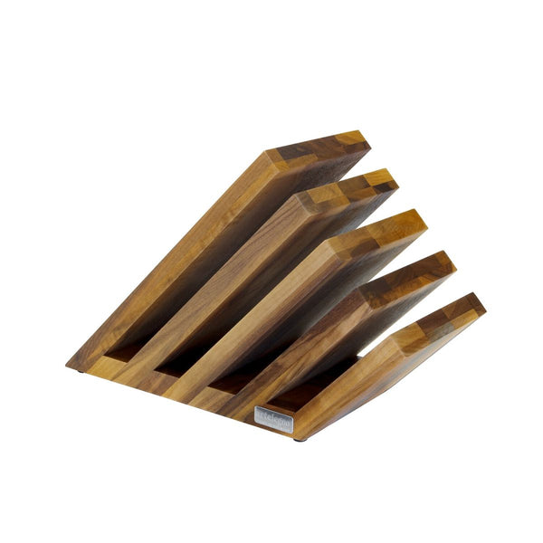 Artelegno Venezia Magnetic Knife Block Walnut - 14 Slot | Divertimenti ...