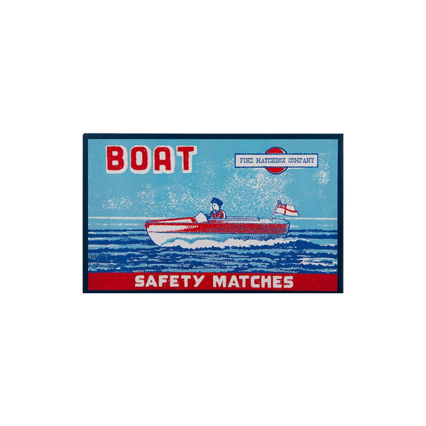 Archivist Giant Box Of Matches The Boat – Divertimenti Cookshop