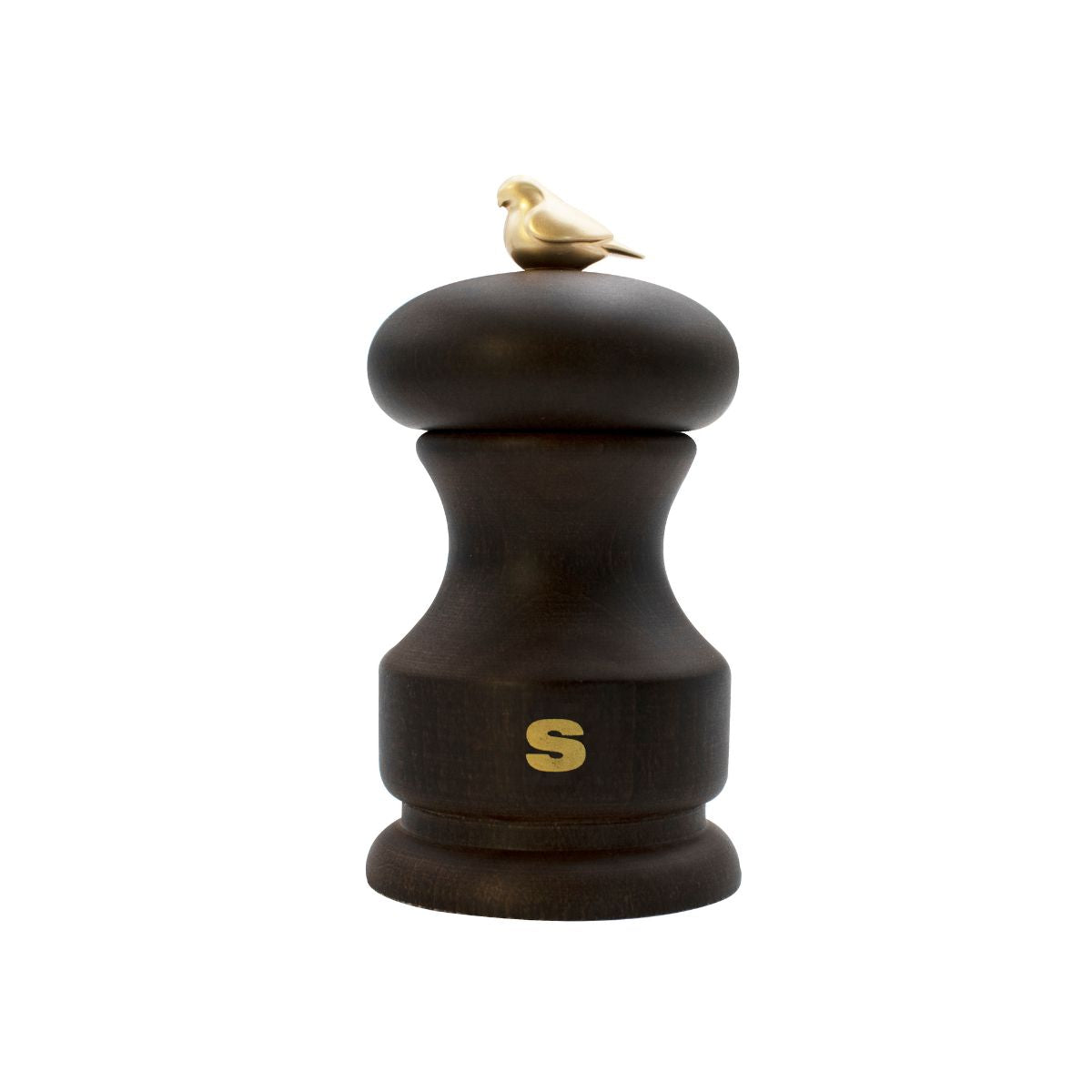 Bisetti Bird Salt Mill - Dark | Divertimenti Cookshop