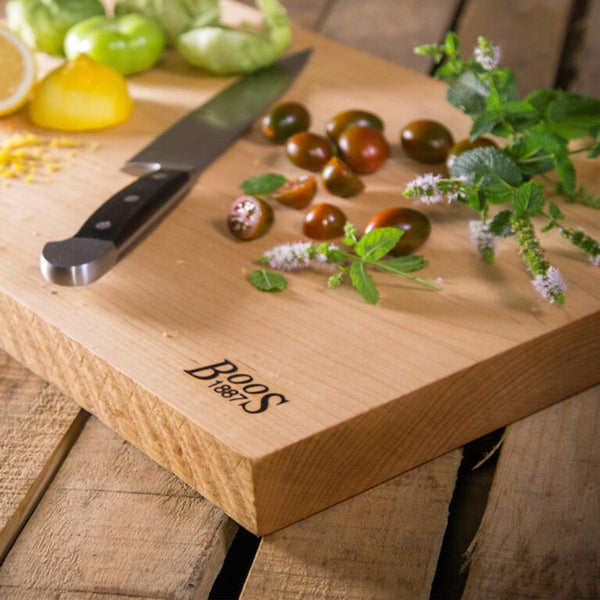 Boos Blocks 1887 Collection Maple Rustic Edge Chopping Board - 53cm ...