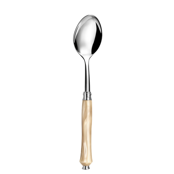 Capdeco Pluton Serving Spoon – Pearly Horn – Divertimenti Cookshop
