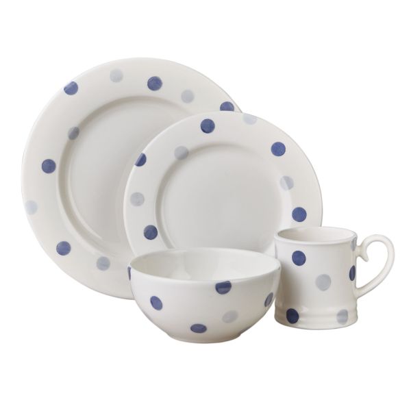 Country Spot Dinner Set - 16PC | Divertimenti Cookshop