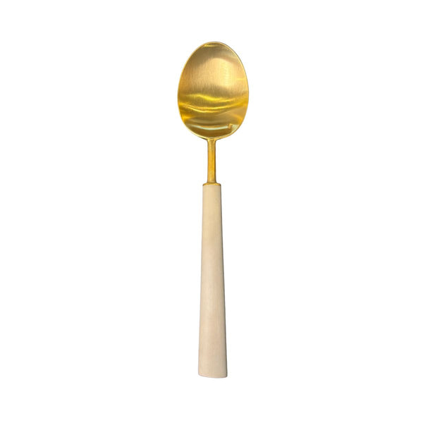Cutipol Ebony Ivory Serving Spoon | Divertimenti Cookshop