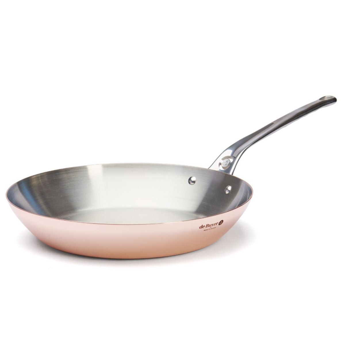 De Buyer Prima Matera Copper Frying Pan - 32cm | Divertimenti Cookshop