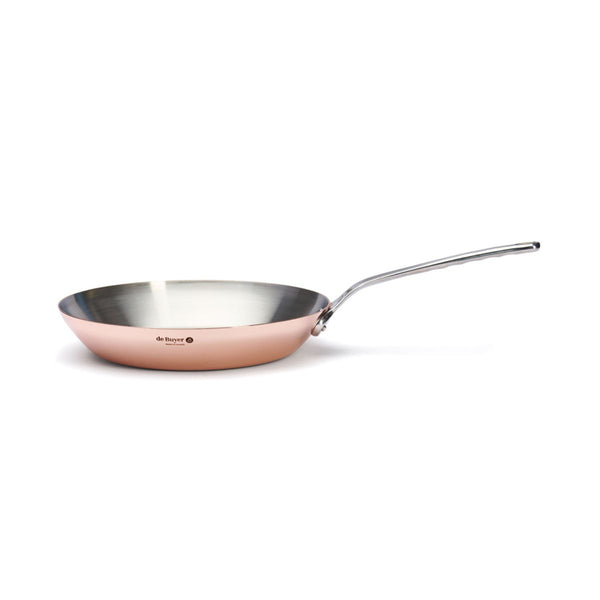 De Buyer Prima Matera Copper Frying Pan - 32cm | Divertimenti Cookshop