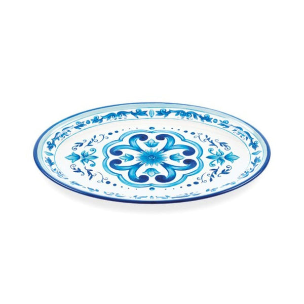 Guzzini Blues Melamine Medium Platter | Divertimenti Cookshop