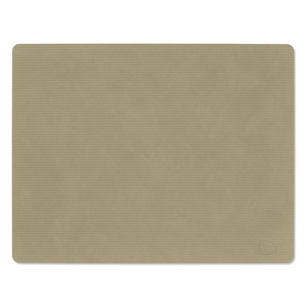 Lind DNA Corduroy Herbal Dust Square Table Mat | Divertimenti Cookshop