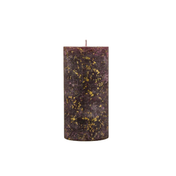 St Eval Figgy Pudding Christmas Marbled Pillar Candle – Divertimenti ...