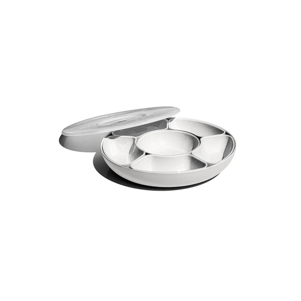 Tarhong Divided Serving Tray Revolving | Divertimenti Cookshop