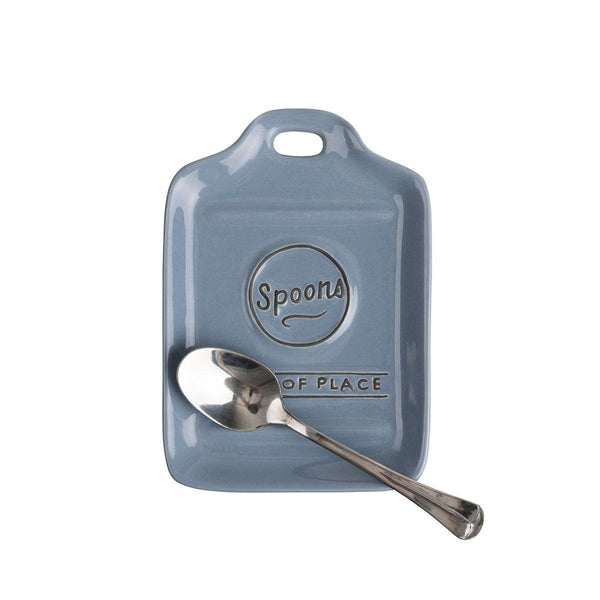 T&G Pride of Place Spoon Rest - Blue | Divertimenti Cookshop