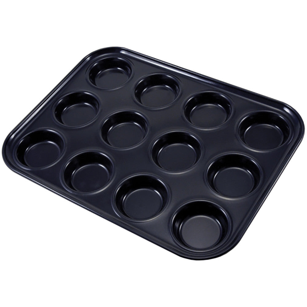 Tala Performance Shallow Bun Tin - 12 Cup | Divertimenti Cookshop