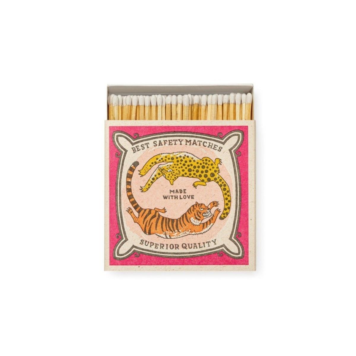 Archivist Luxury Box of Matches - Chasing Big Cats – Divertimenti Cookshop