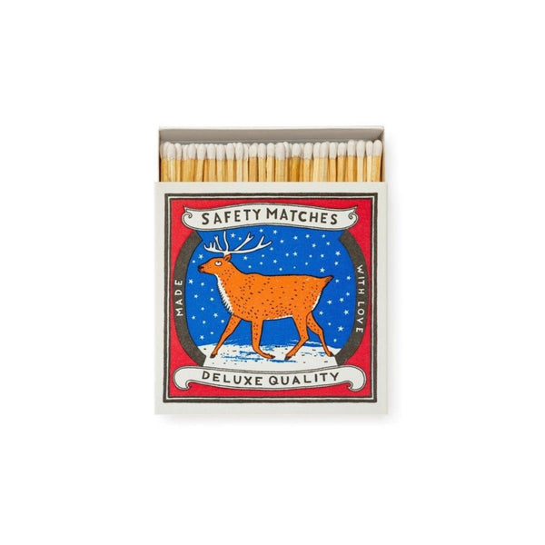 Archivist Luxury Box of Matches - Reindeer – Divertimenti Cookshop