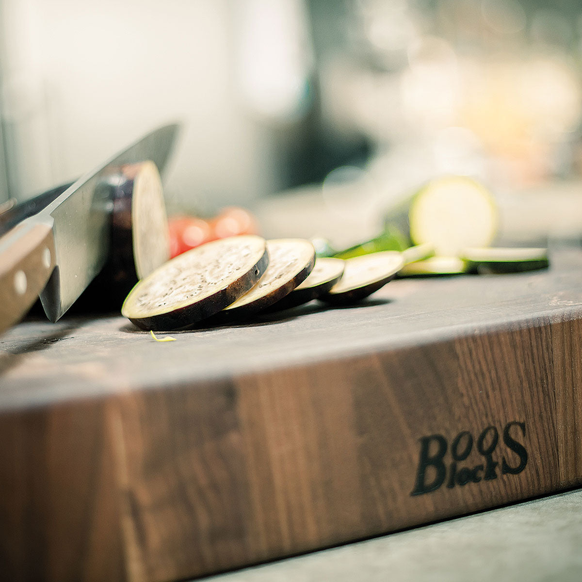 Boos Blocks Black Walnut Classic End Grain Chopping Block ...