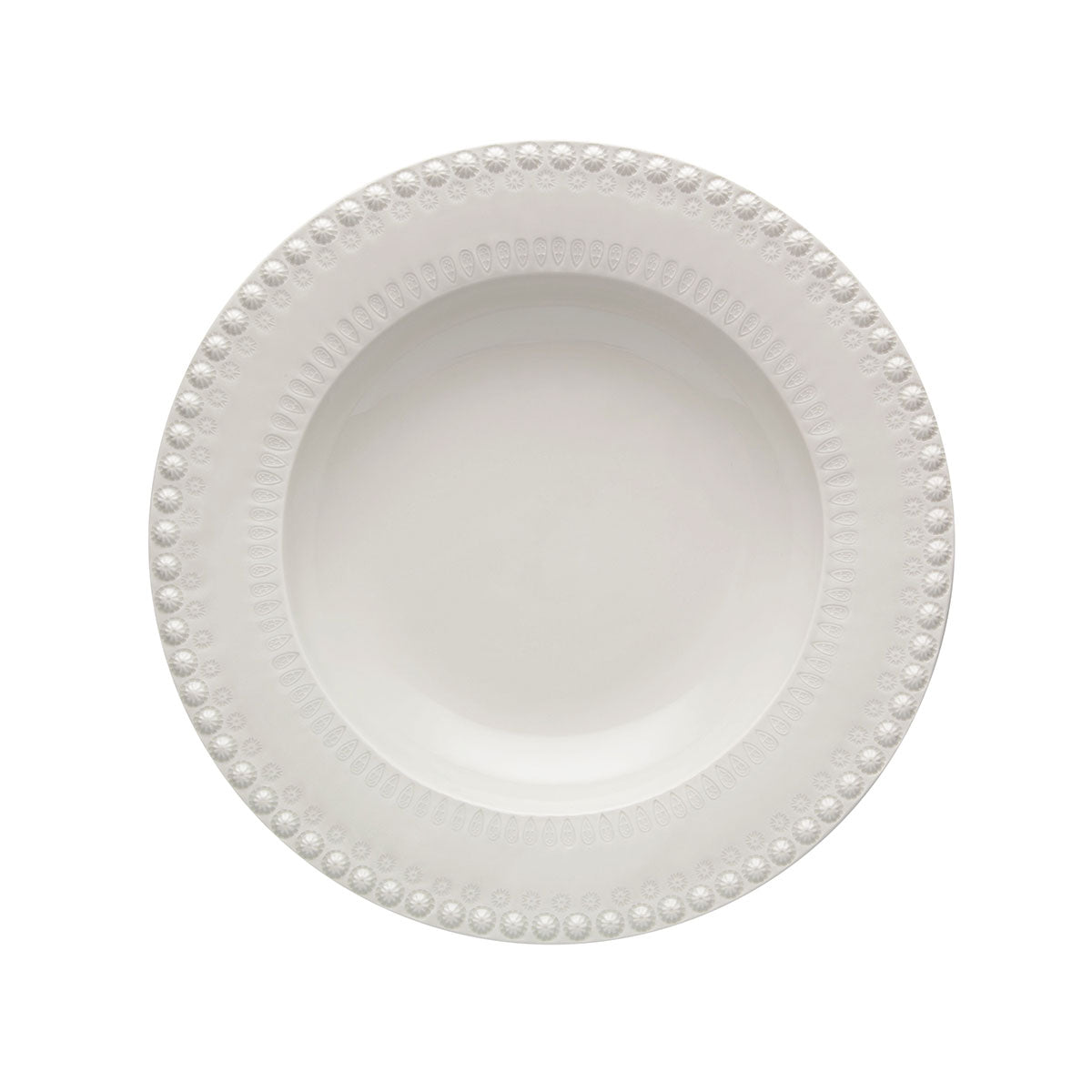 Bordallo Pinheiro Fantasy Charger Plate - Grey | Divertimenti Cookshop