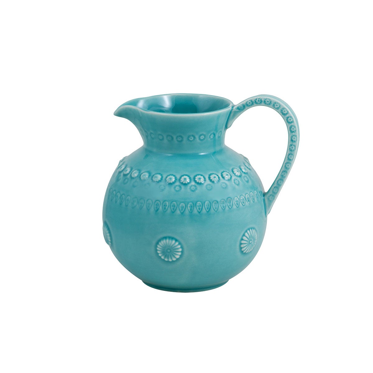 Bordallo Pinheiro Fantasy Jug 1 5l - Aqua | Divertimenti Cookshop