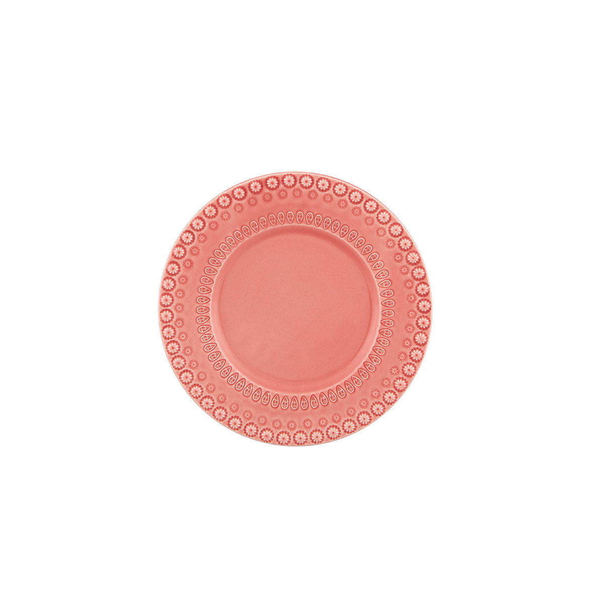 Bordallo Pinheiro Fantasy 22cm Side Plate - Pink | Divertimenti Cookshop