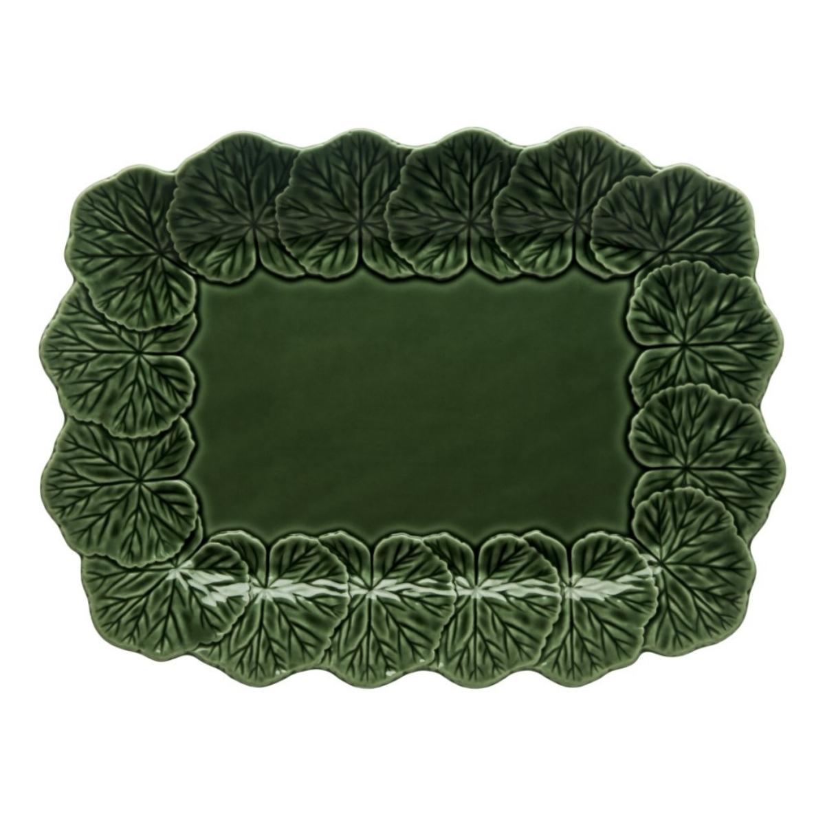 Bordallo Pinheiro Geranium Platter - 39cm | Divertimenti Cookshop
