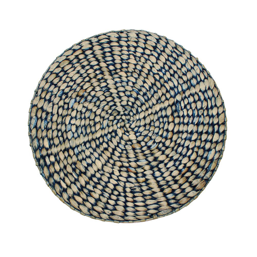 Walton & Co Circular Hyacinth Placemat - Blue – Divertimenti Cookshop