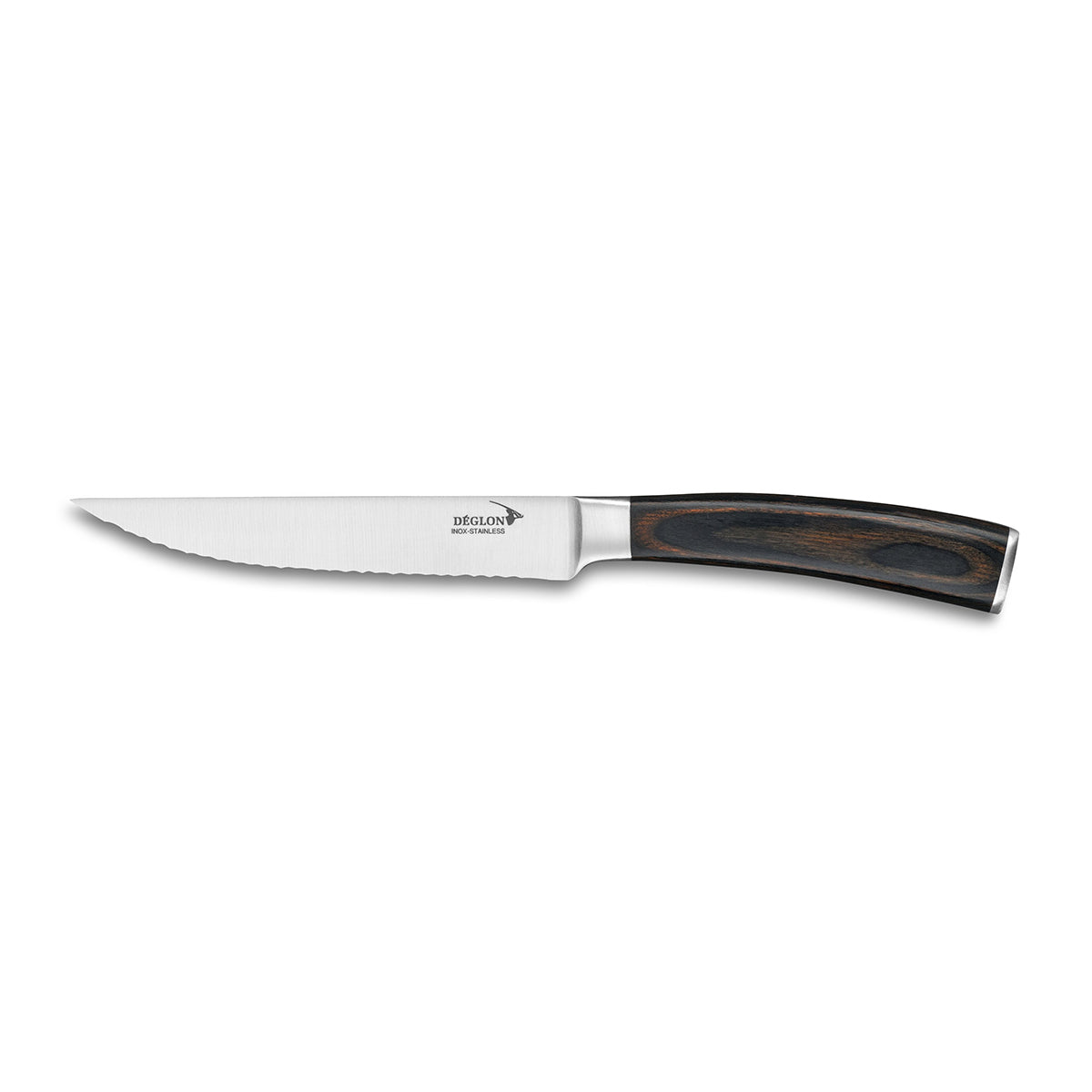 Deglon Steak Knife with Wooden Handle | Divertimenti Cookshop