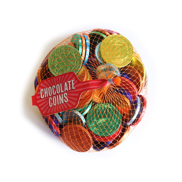 Giant Bag of Chocolate Coins | Divertimenti Cookshop