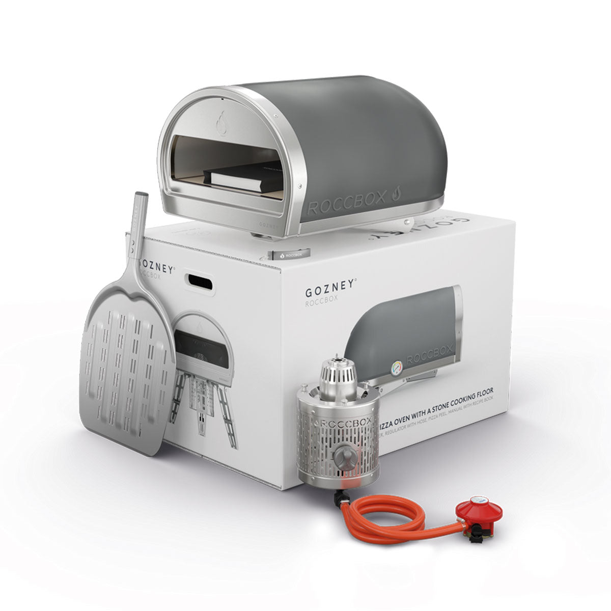 EX - DISPLAY Gozney Roccbox Pizza Oven - Grey | Divertimenti Cookshop