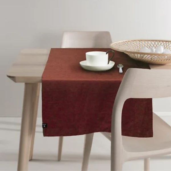 Himla Sunshine Table Runner - Lingonberry | Divertimenti Cookshop