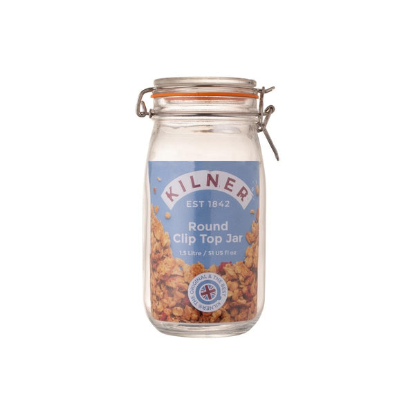 Kilner Clip top Storage Jar - 1 5l | Divertimenti Cookshop