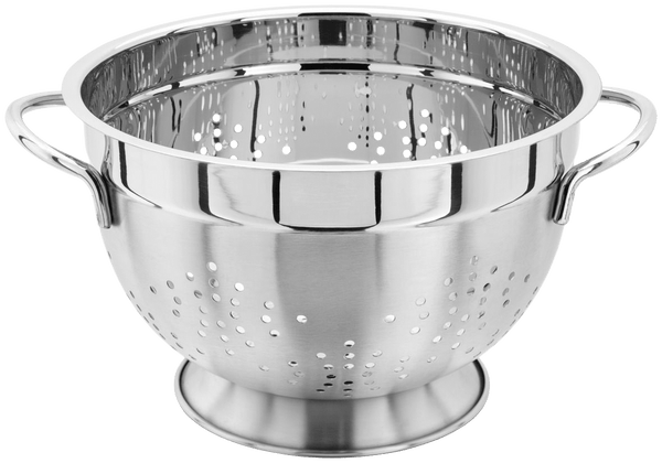 Footed Colander with Side Handles – Divertimenti Cookshop