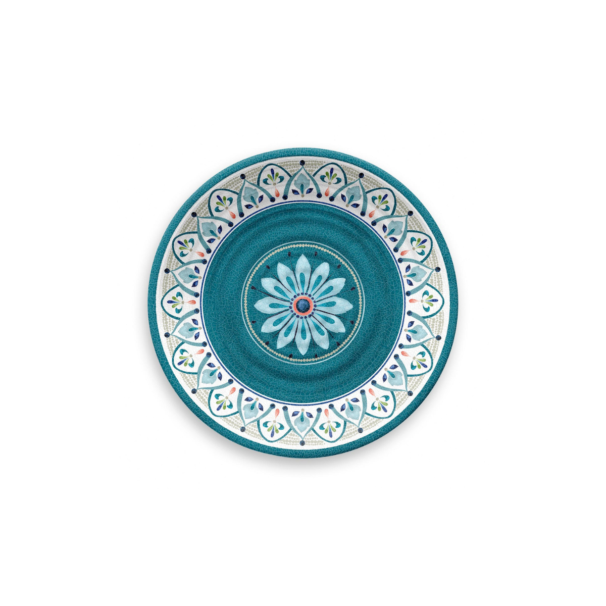 Moroccan Medallion Melamine Dinner Plate - 27cm | Divertimenti Cookshop