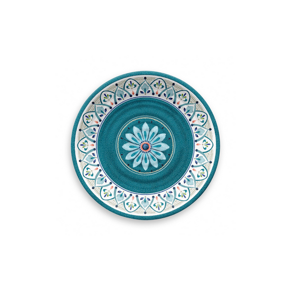Moroccan Medallion Melamine Dinner Plate - 27cm | Divertimenti Cookshop