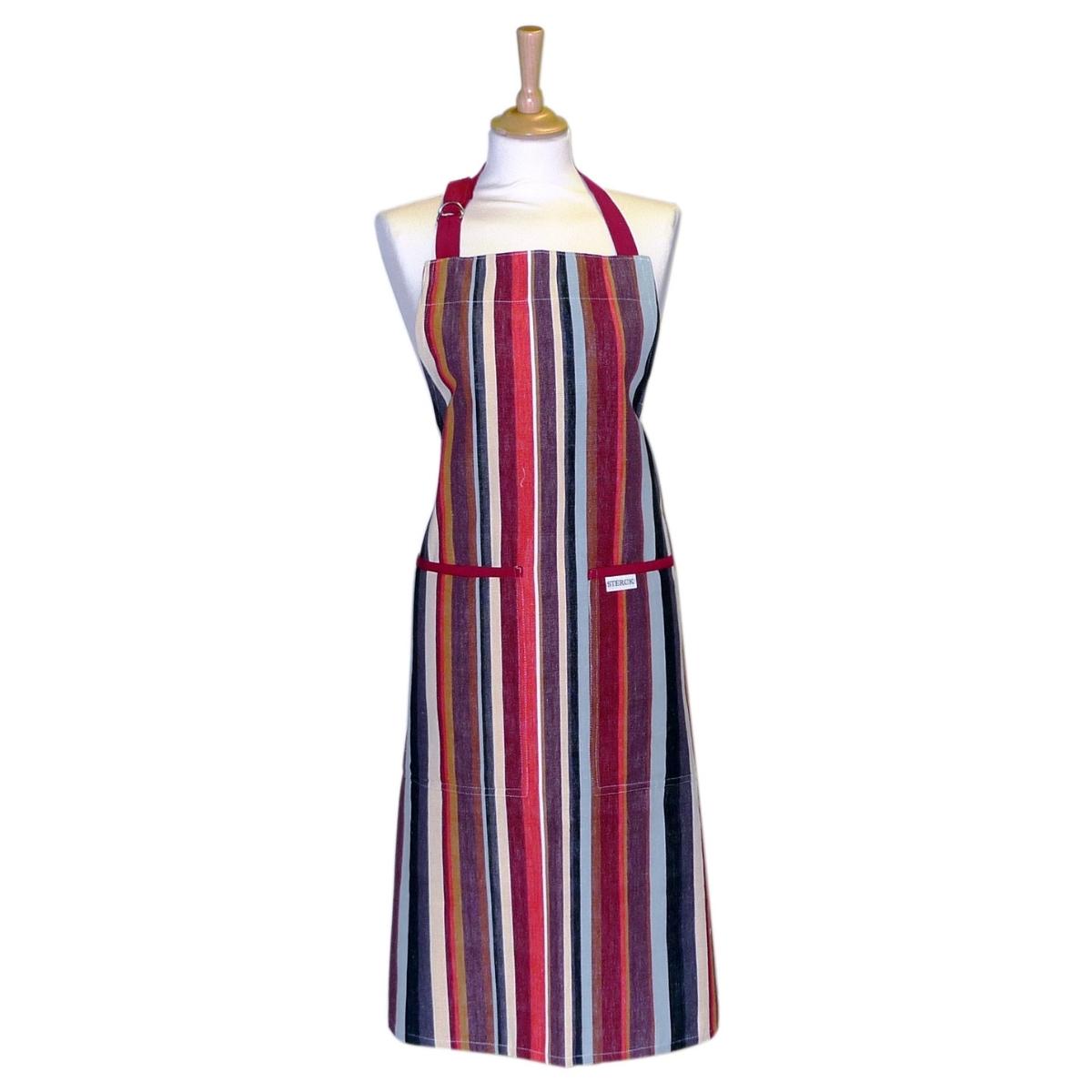 Sterck Large Apron - Larvitto & Grey | Divertimenti Cookshop