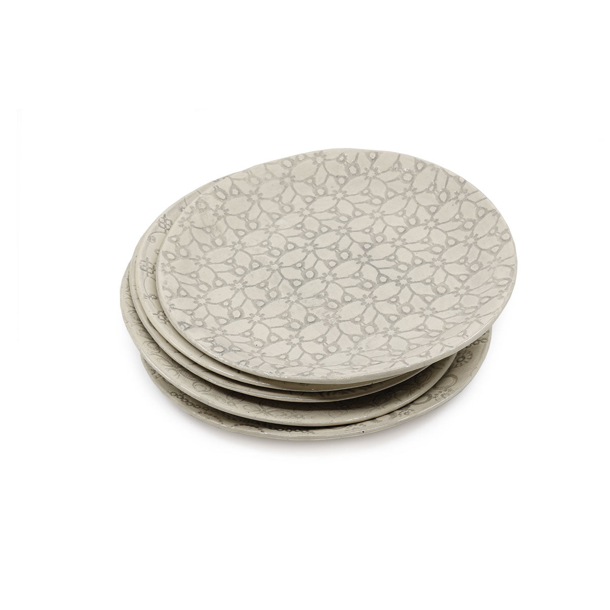 Wonki Ware Side Plate - Grey | Divertimenti Cookshop