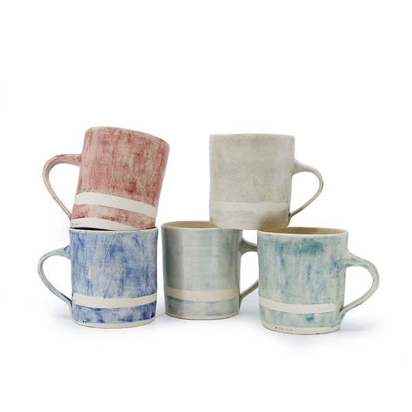Wonki Ware Straight Mug - Marine | Divertimenti Cookshop