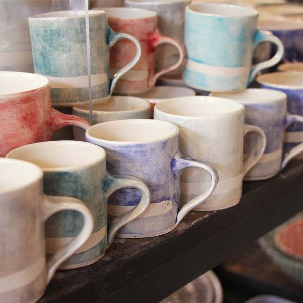 Wonki Ware Straight Mug - Blue | Divertimenti Cookshop