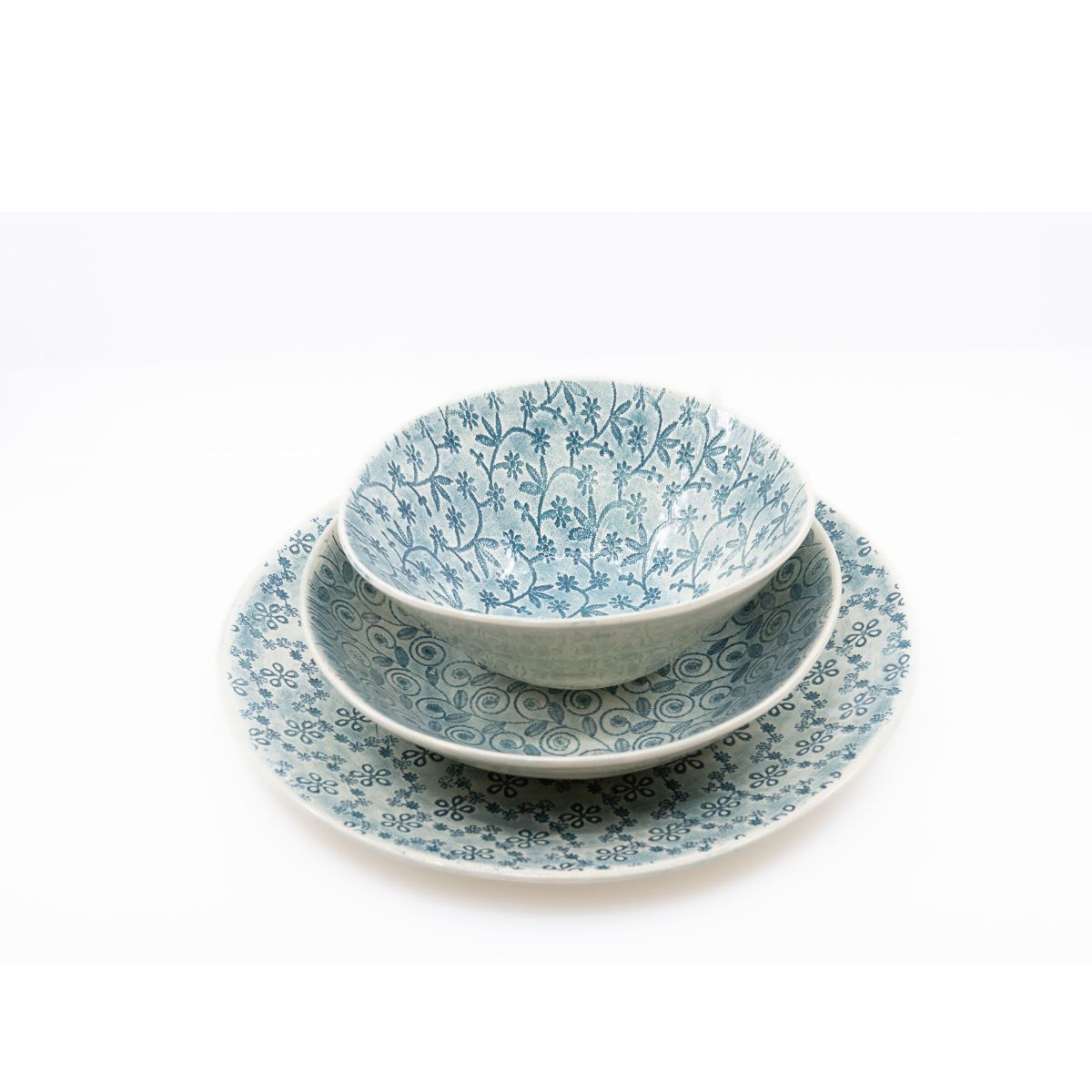 Wonki Ware Dinner Plate - Marine | Divertimenti Cookshop