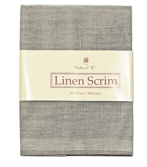 Walton and Co Linen Scrim Window Cloth | Divertimenti Cookshop