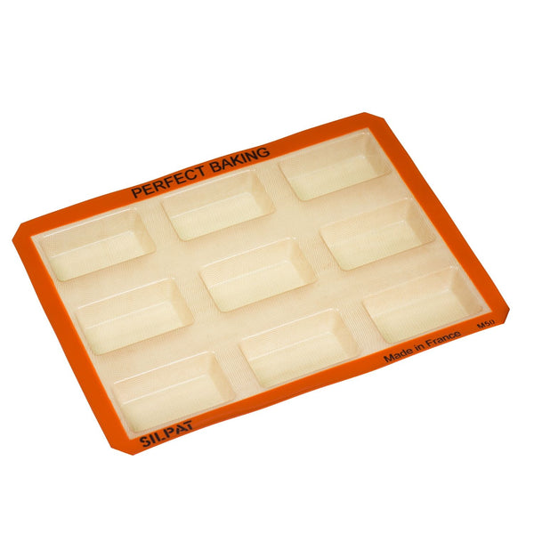 Silpat 9 - Cup Mini Loaf Tray | Divertimenti Cookshop
